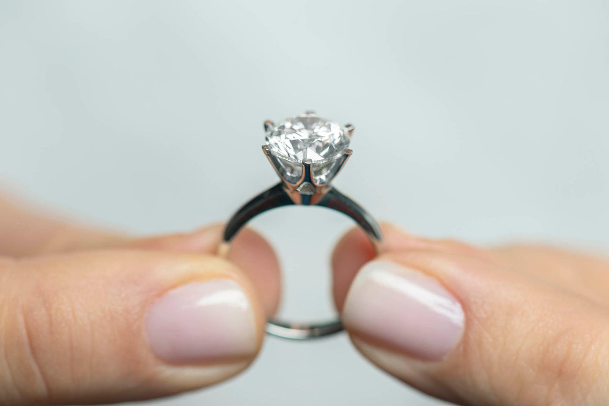 Perfect Matches: How to Stack a Round Engagement Ring – Donald Haack ...