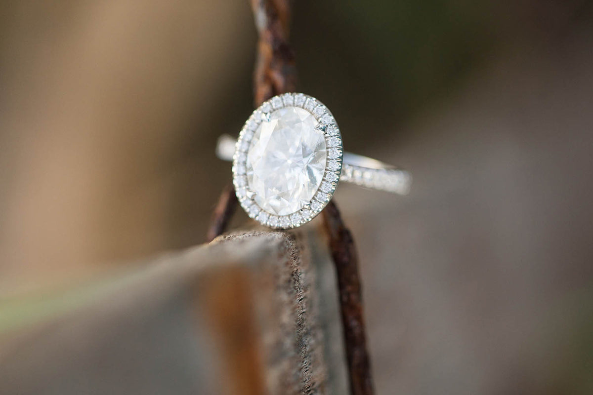 Perfect Matches: How to Stack an Oval Engagement Ring – Donald Haack ...